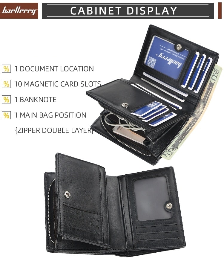 Branded leather wallets in srilanka | Baellerry brand leather wallet