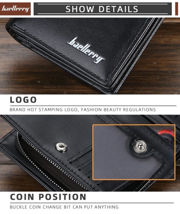 Branded leather wallets in srilanka | Baellerry brand leather wallet